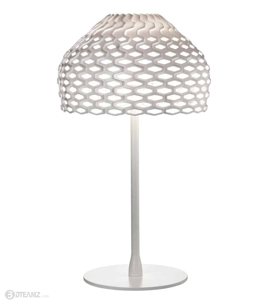 Flos Tatou White Table Lamp 3D Model – 3DTEAMZ